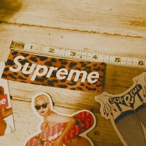 Supreme | Art | Supreme Logo Sticker Decal Lot Pin Up Girl Hello Kitty ...